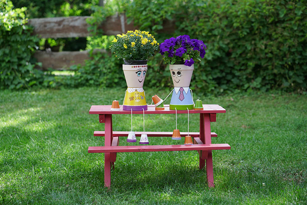 Flower Pot People, flower pot family