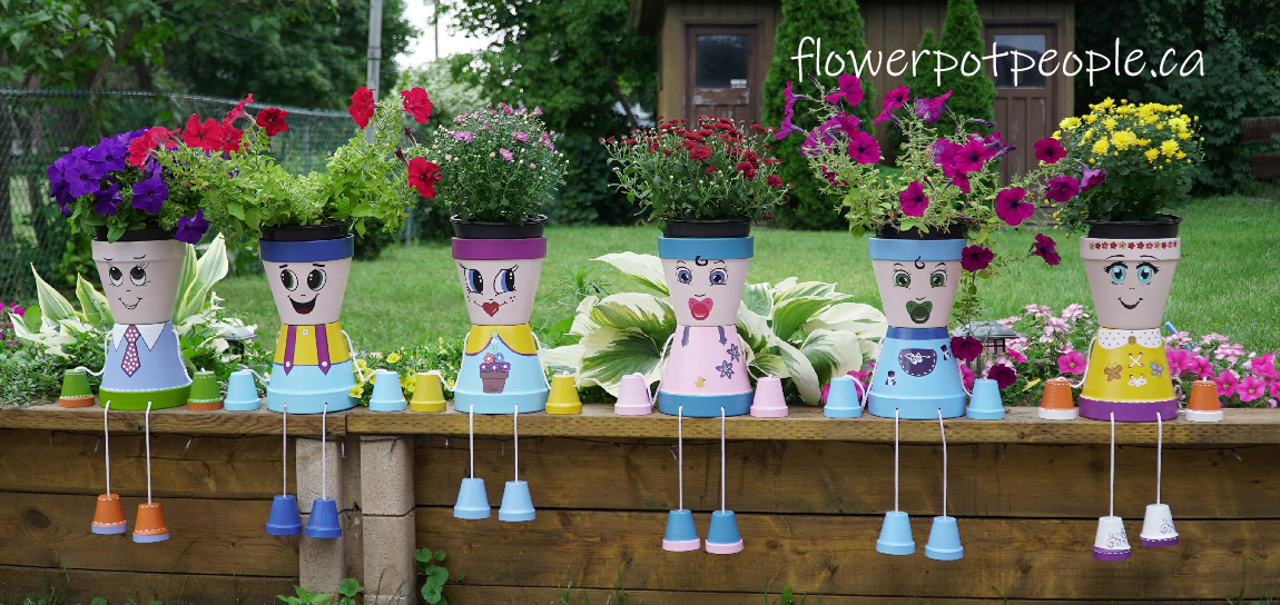 Flower Pot People, flower pot family