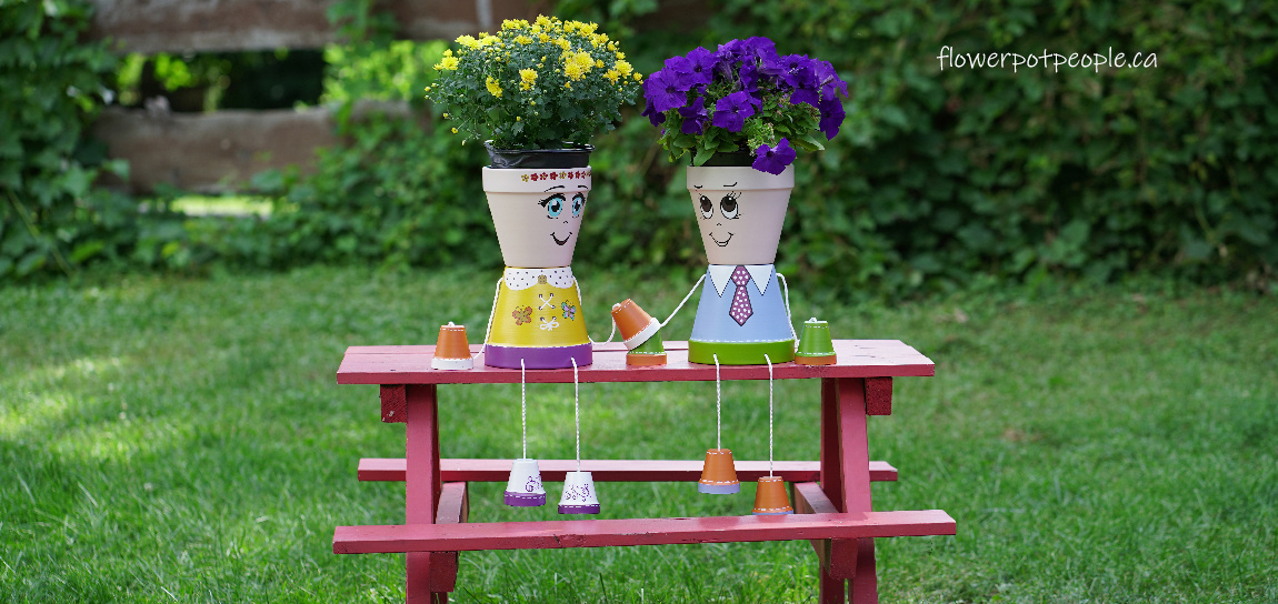Flower Pot People, flower pot family